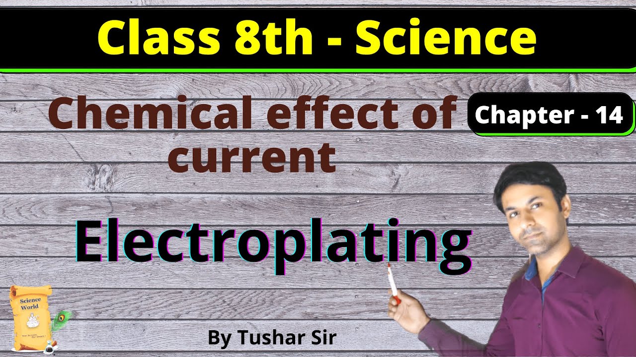 Class 8 Science - Electroplating (Chapter 14) | #ScienceWorld | By ...