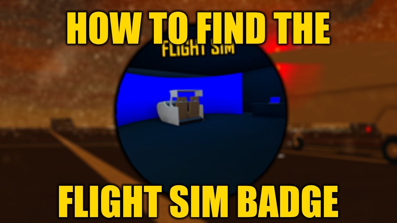 How to get the Flight Sim Badge - PTFS - YouTube