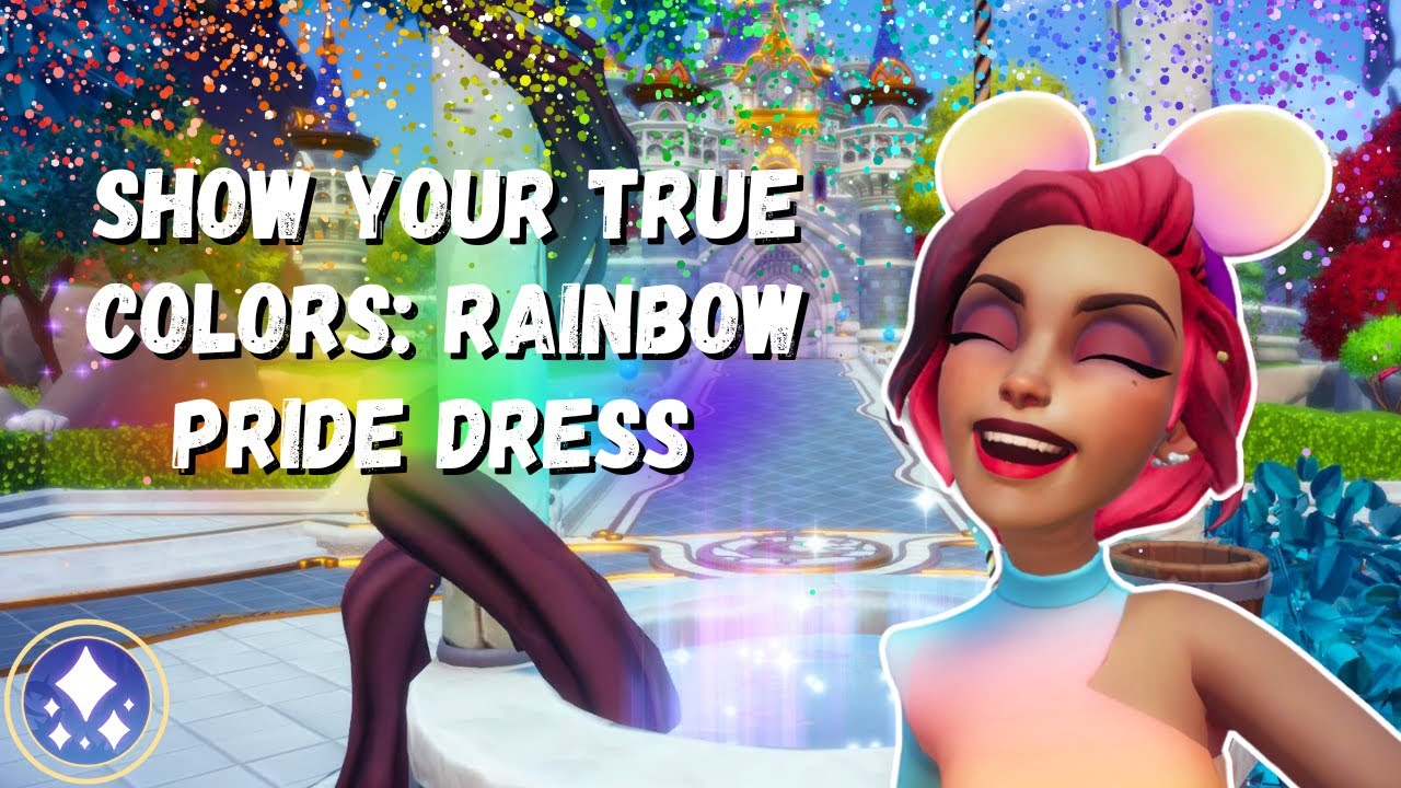 DDV Pride Dress - Touch of Magic - Disney Dreamlight Valley - YouTube