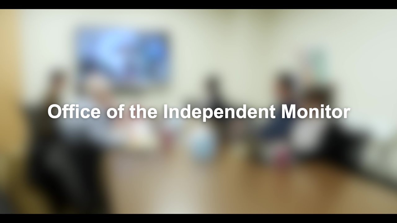 Short: The Office of the Independent Monitor - YouTube