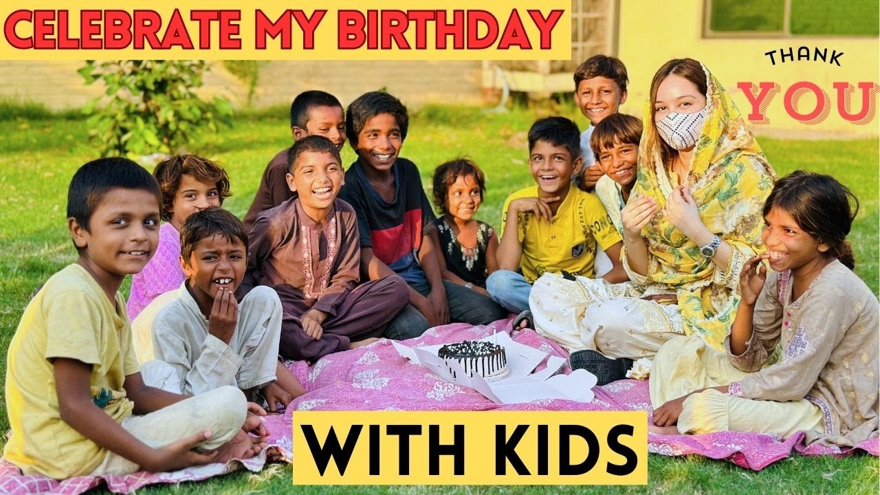 Celebrate my birthday with innocent kids | My Day | helpingforsmile ...