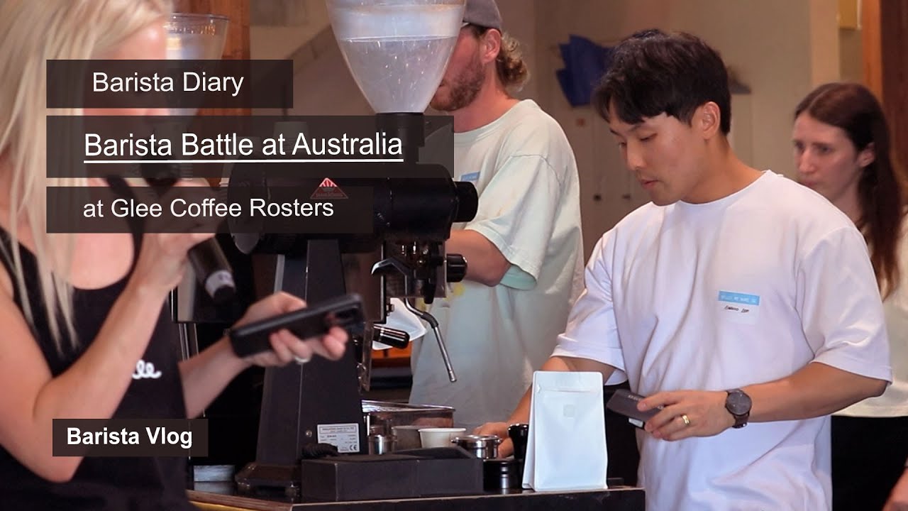 Barista Diary | My first Barista Battle at Australia Cafe - YouTube