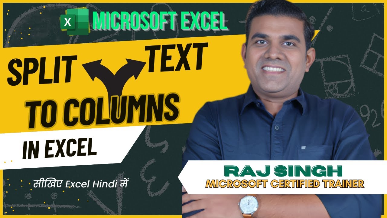 Splitting Text To Columns In Excel Easy Tutorial For Beginners Raj