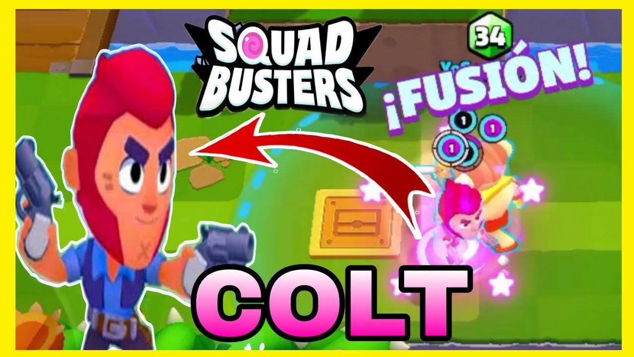 FUSIÓN DE COLT en SQUAD BUSTER #squadbusters #supercell - YouTube