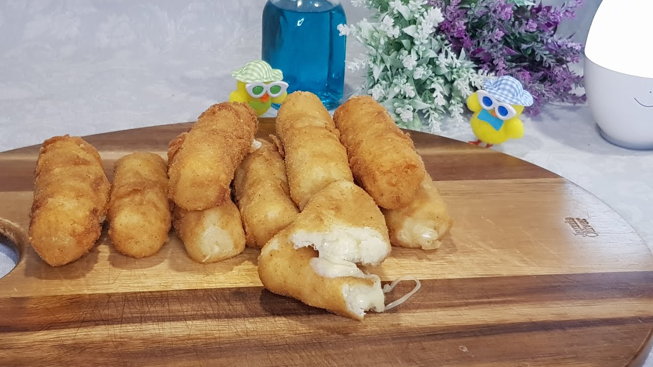 Mozzarella Potato Sticks ~ So good and so easy recipe - YouTube
