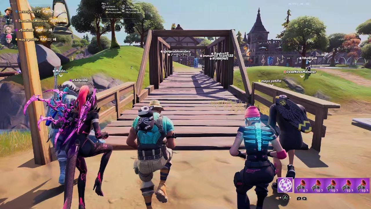 Fortnite llama conga perfect timing ft vSonicOG, pt maya, Muslc and ...