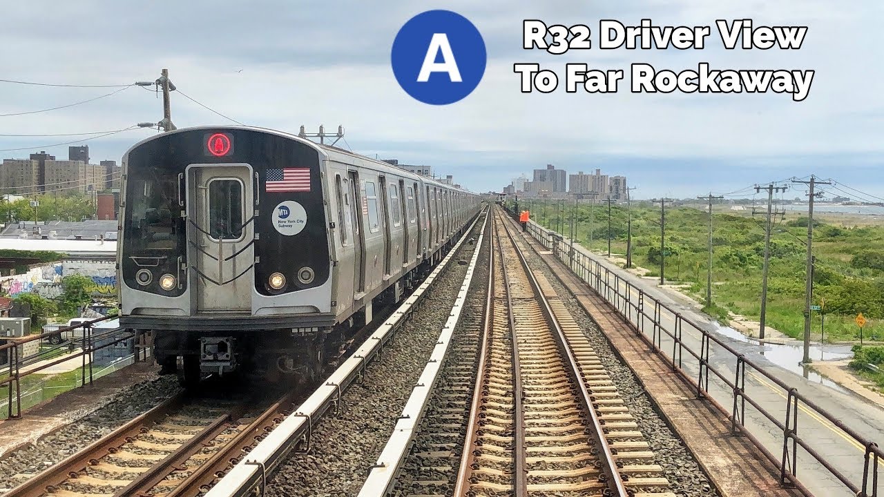 New York Subway Vlog 10: R32 Driver View to Far Rockaway - YouTube