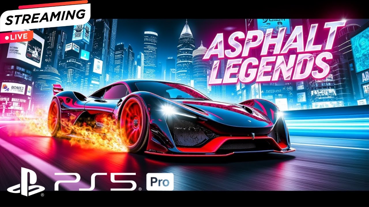 Asphalt Legends Unite - Multiplayer Live Stream on PS5! 🏎️ - YouTube
