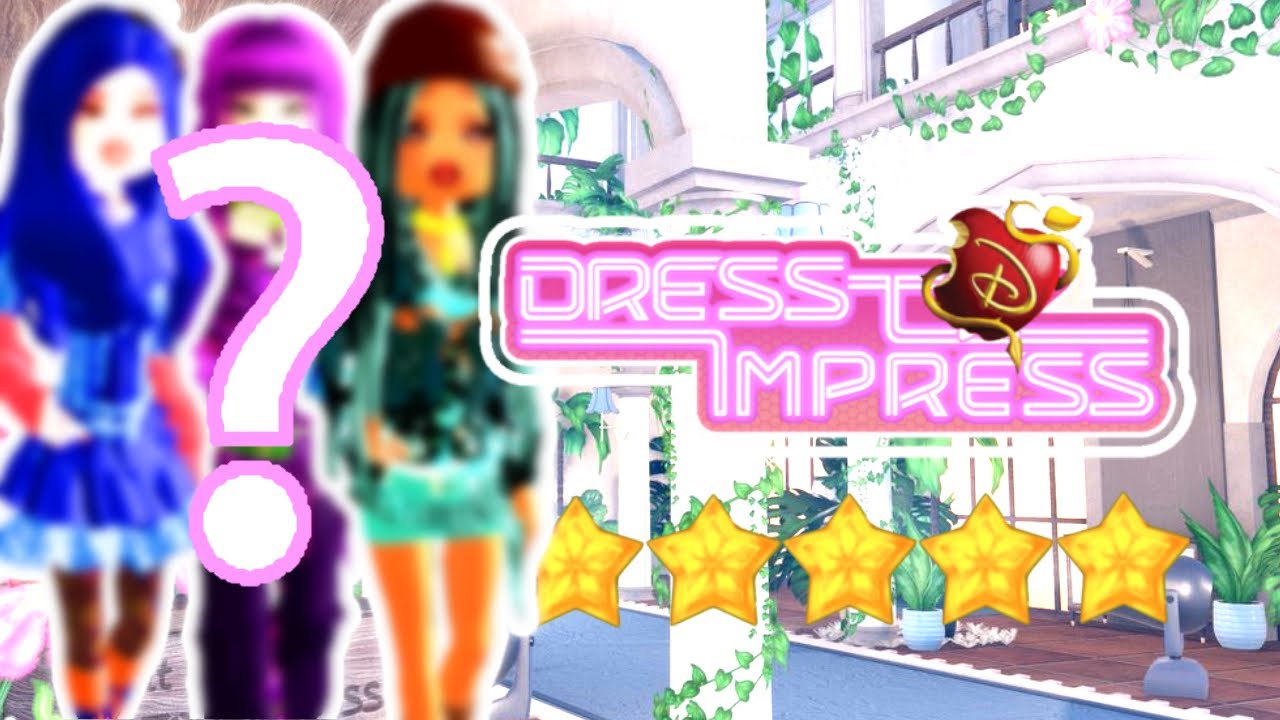 DESCENDANTS IN DTI? | Recreating descendants characters in dress to ...