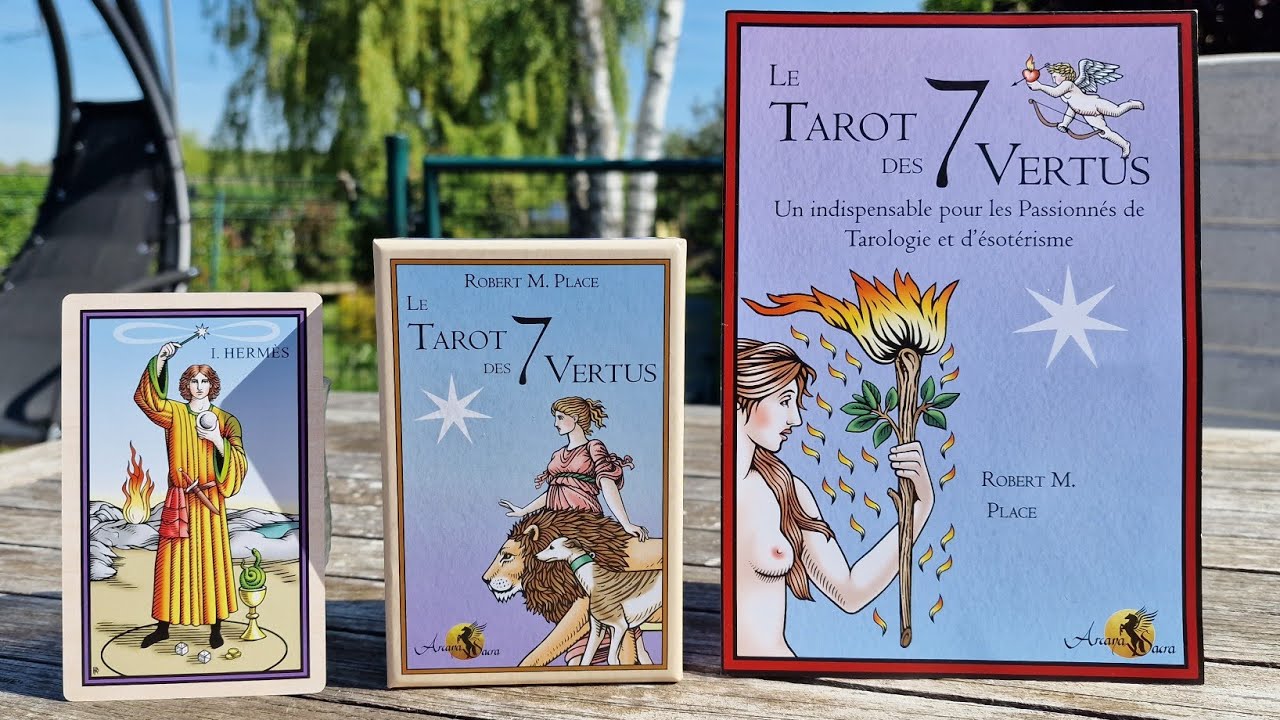 ⭐️Le tarot des 7 Vertus de Robert M. Place ⭐️ chez Arcana Sacra - YouTube