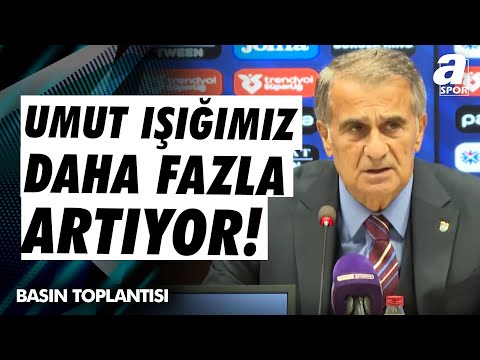Trabzonspor 1-0 Başakşehir Şenol Güneş Maç Sonu Basın Toplantısı / A Spor / 19.10.2024