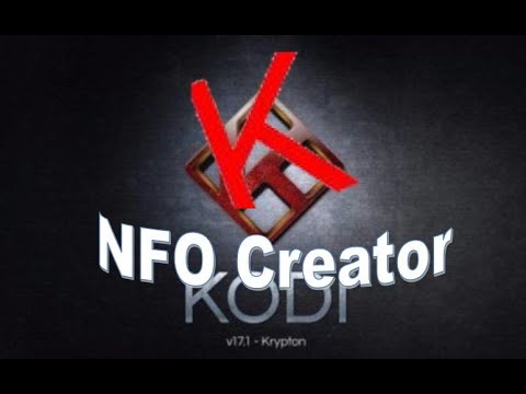 7 Red-K NFO Creator for Movies - Edit Movie NFO - YouTube