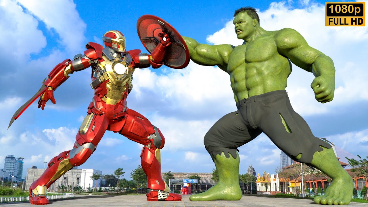 The Avenger #2024 - Hulk vs Iron Man Full Fight | #paramountpictures ...