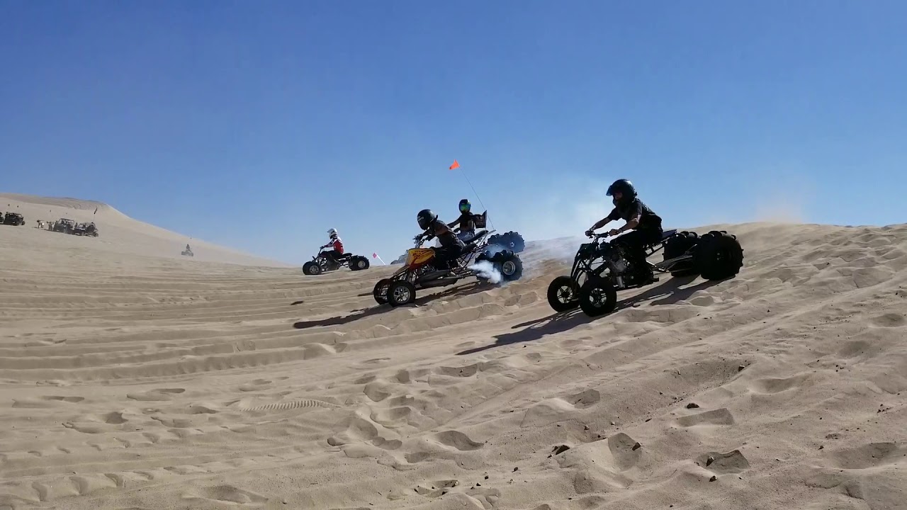 Banshee killer on the loose Dumont Dunes 2017 - YouTube