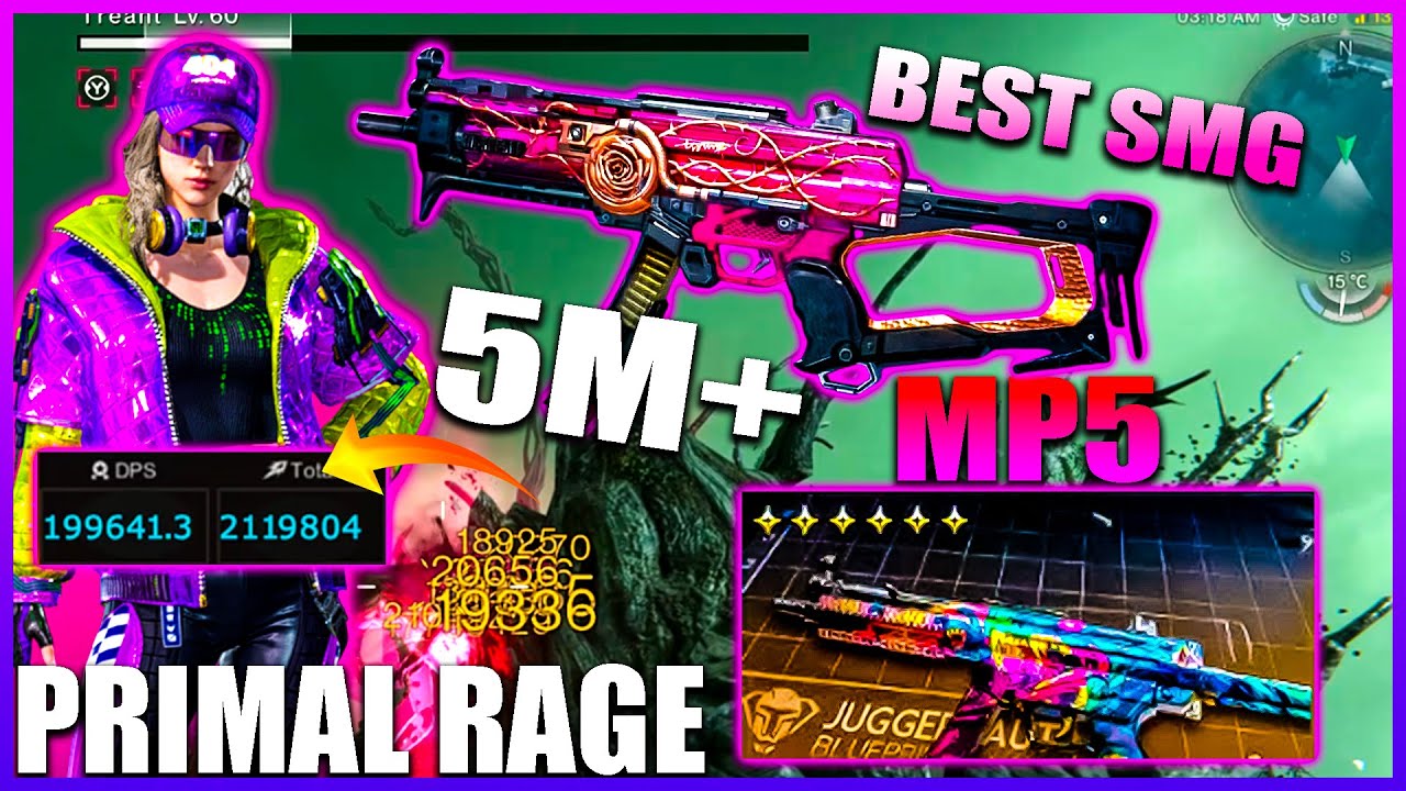 ONCE HUMAN BEST PVE WEAPON PRIMAL RAGE BUILD MPS5 MELT BOSSES IN 10 SECOND - YouTube