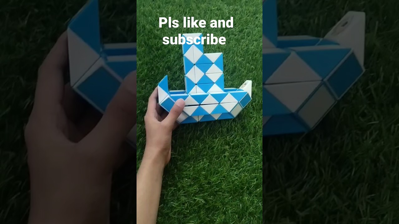 Ship with 72 blocks snake cube. #trending #shorts #cube - YouTube