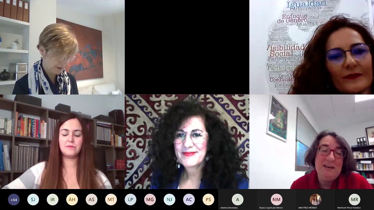 Mesa redonda sobre la violencia de género durante la pandemia y necesidades - YouTube