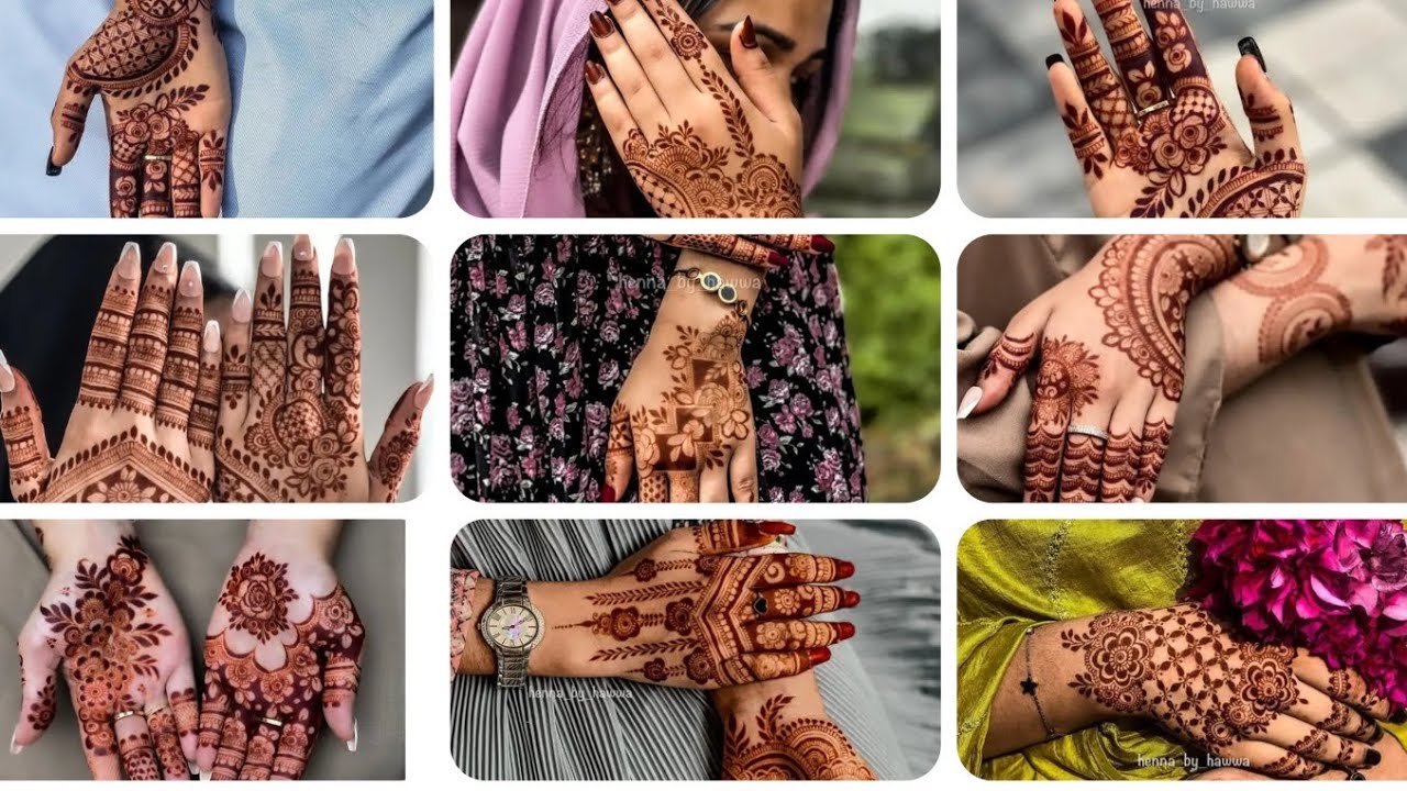 Most beautiful mehandi designs on YouTube || 2025 best mehandi designs ...