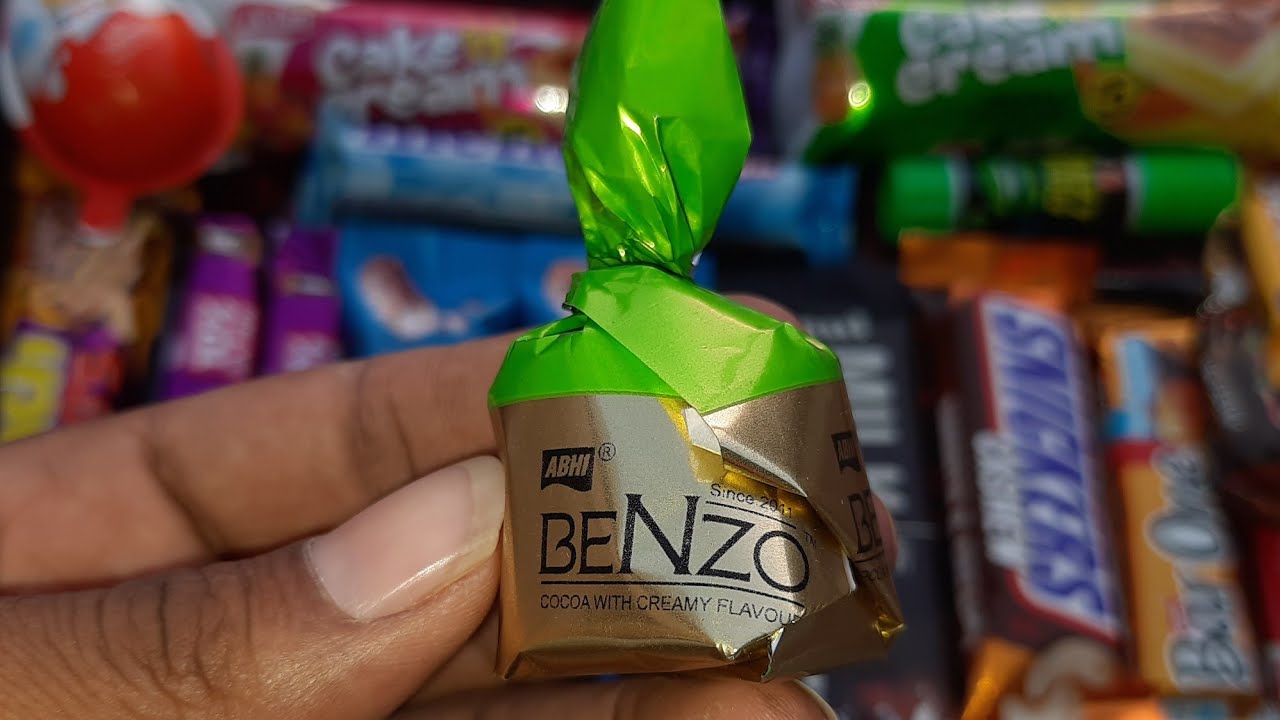 BENZO Cocoa with creamy Flavour 🍬 opening || collection of candy ...