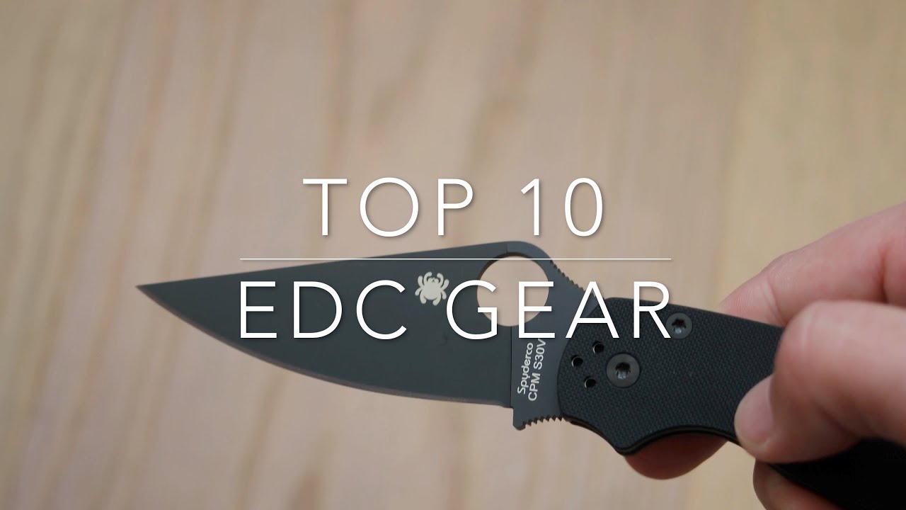 Top 10 EDC Gear - YouTube