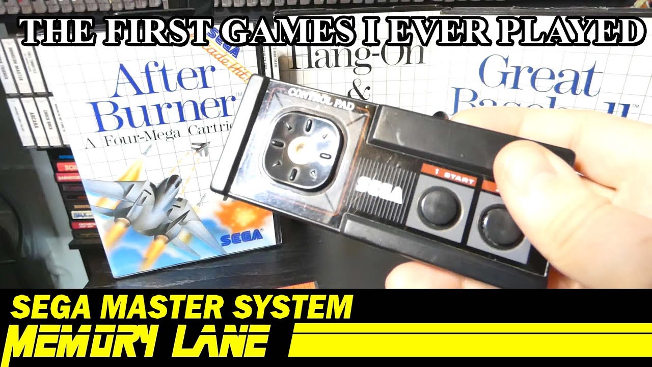 My first Sega Master System Games In The 90s (Memory Lane) - YouTube