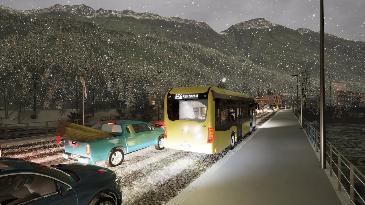 The Bus - Innsbruck Map Linie 456 - Rum Bahnhof nachTechnik West und ...