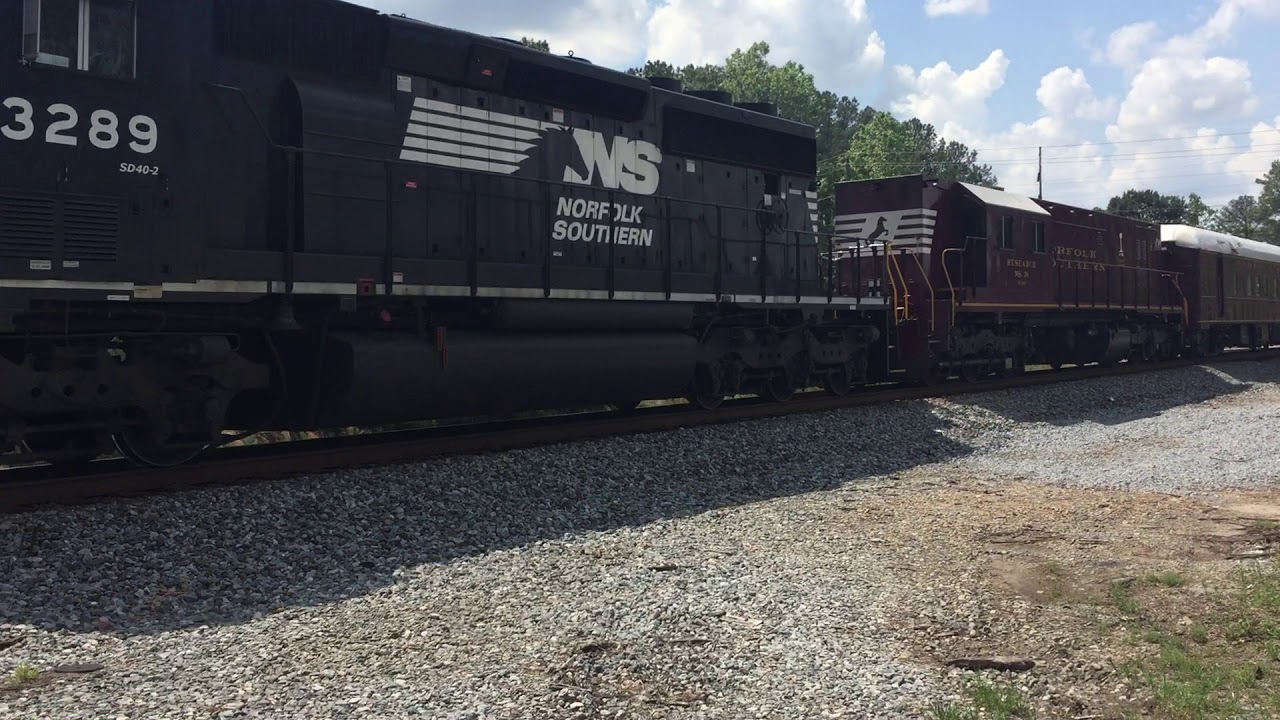 NS 3289 Leads 905 [Geometry Train (NB)] Thru Duluth, GA - YouTube