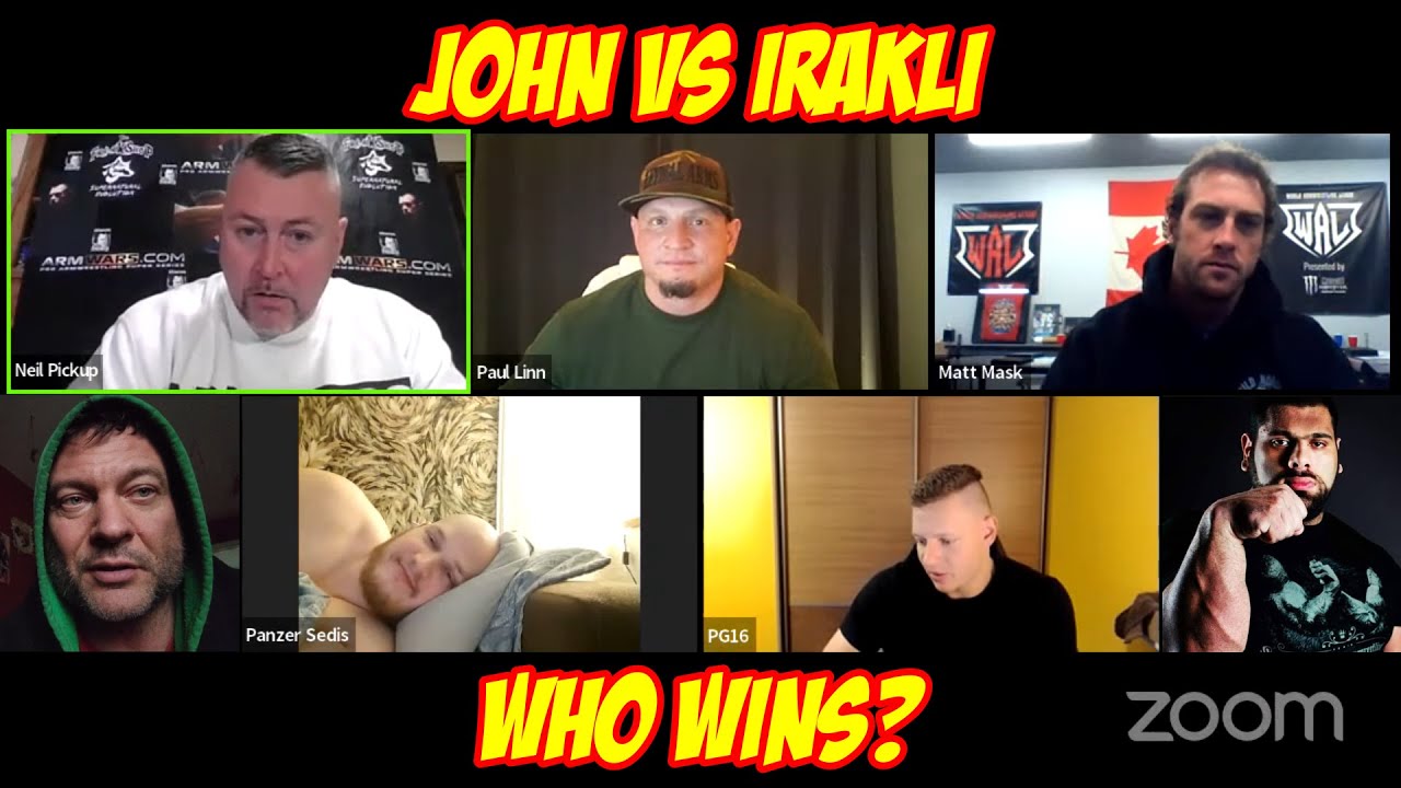 Levan, Devon, Matt, Sandris and Paul predict on the John vs Irakli ...
