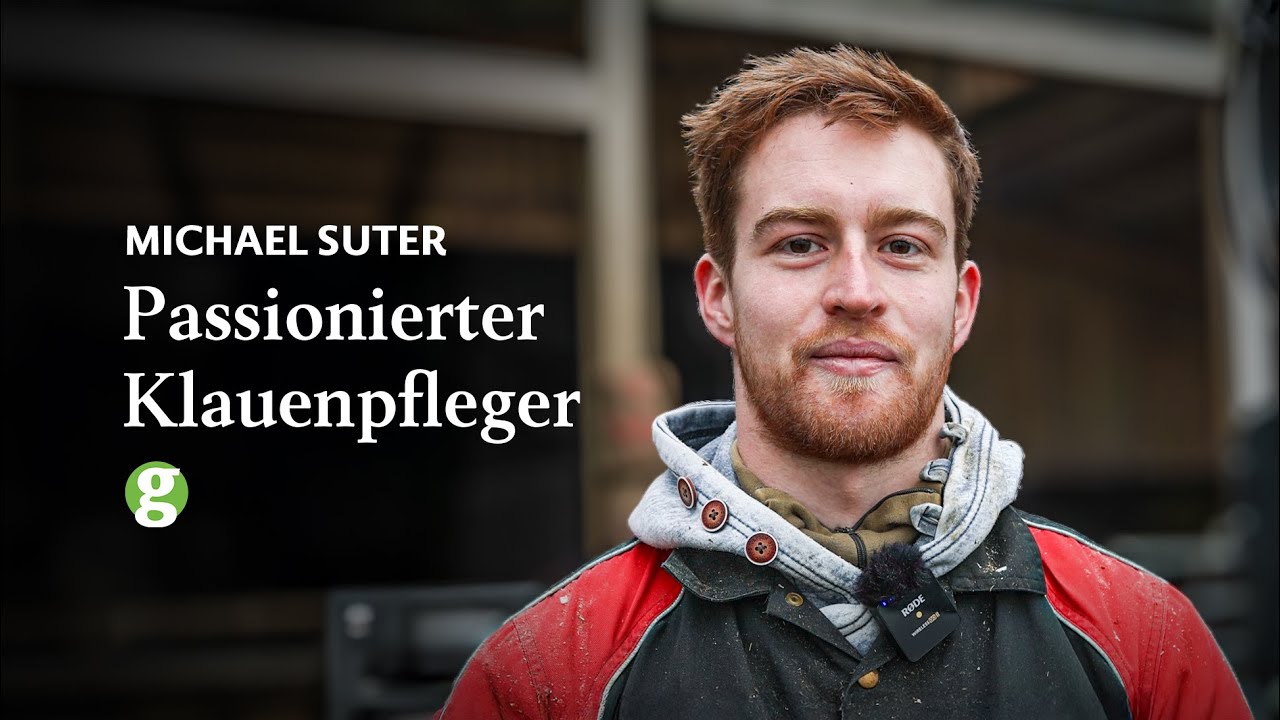 Michael Suter ist passionierter Klauenpfleger - YouTube