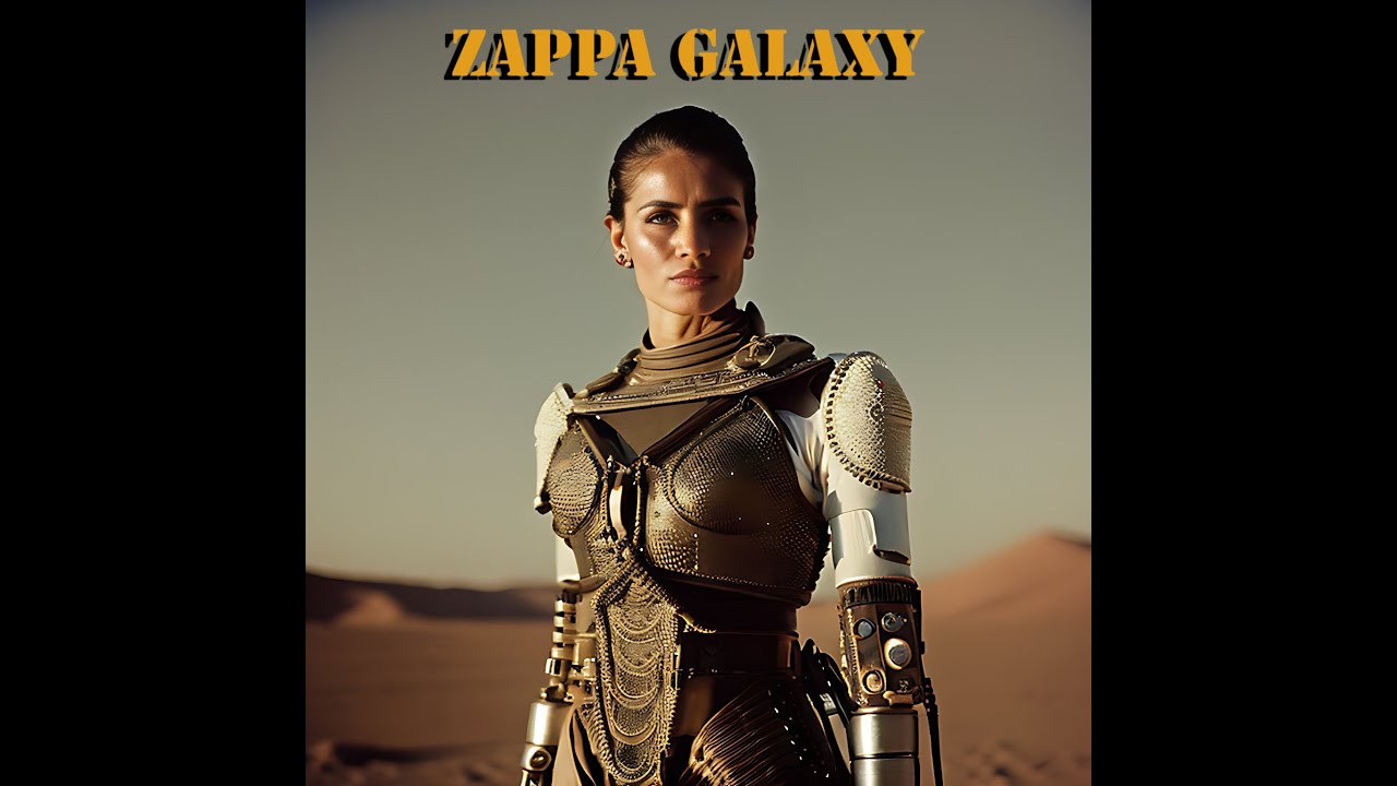 Frank Zappa - Zappa Galaxy - VFX TESTS - Camera / Virtual studio - 2023 ...