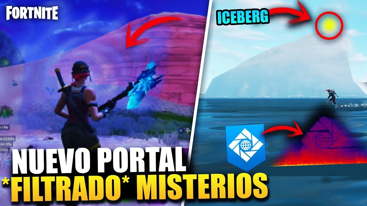 NUEVOS MISTERIOS *APARECE UN PORTAL* [ICEBERG SE ACERCA] FILTRADO ...