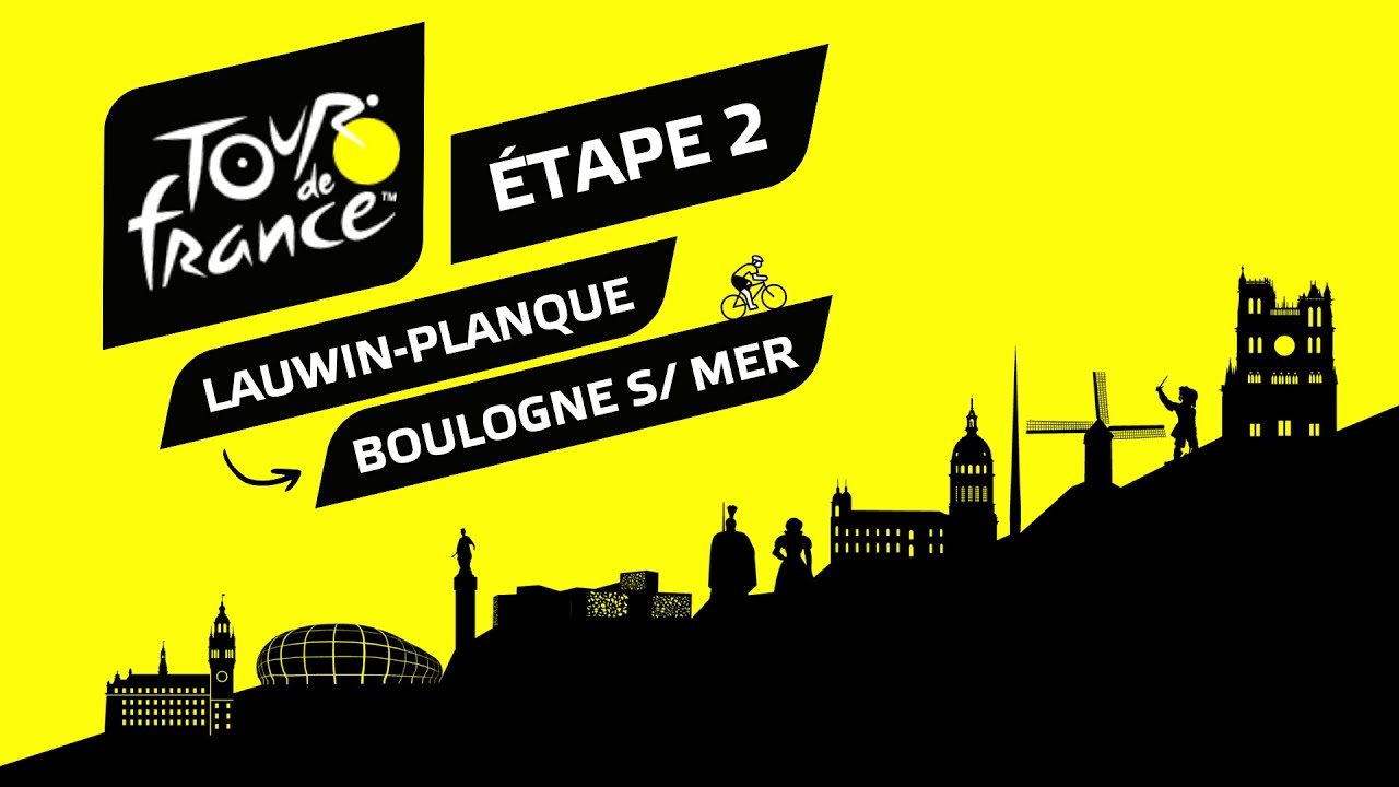Étape 2 : de Lauwin-Planque à Boulogne-sur-Mer - YouTube