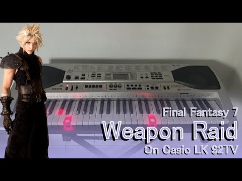 Casio LK 92TV: Weapon Raid (Final Fantasy 7) - YouTube