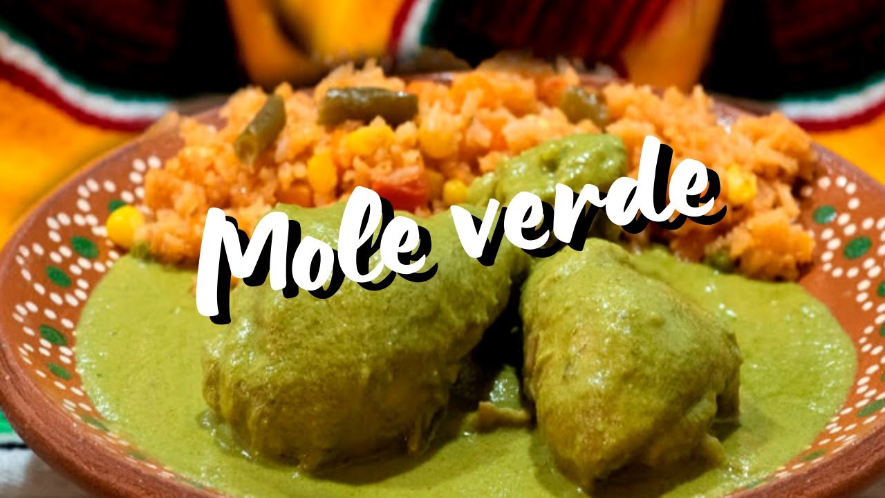 Mole verde🍵Rico y delicioso - YouTube
