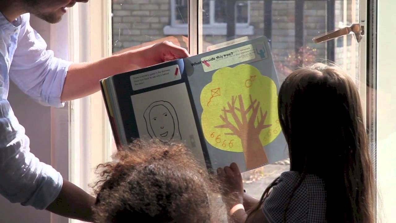 See-through pages give kids X-ray vision! - YouTube
