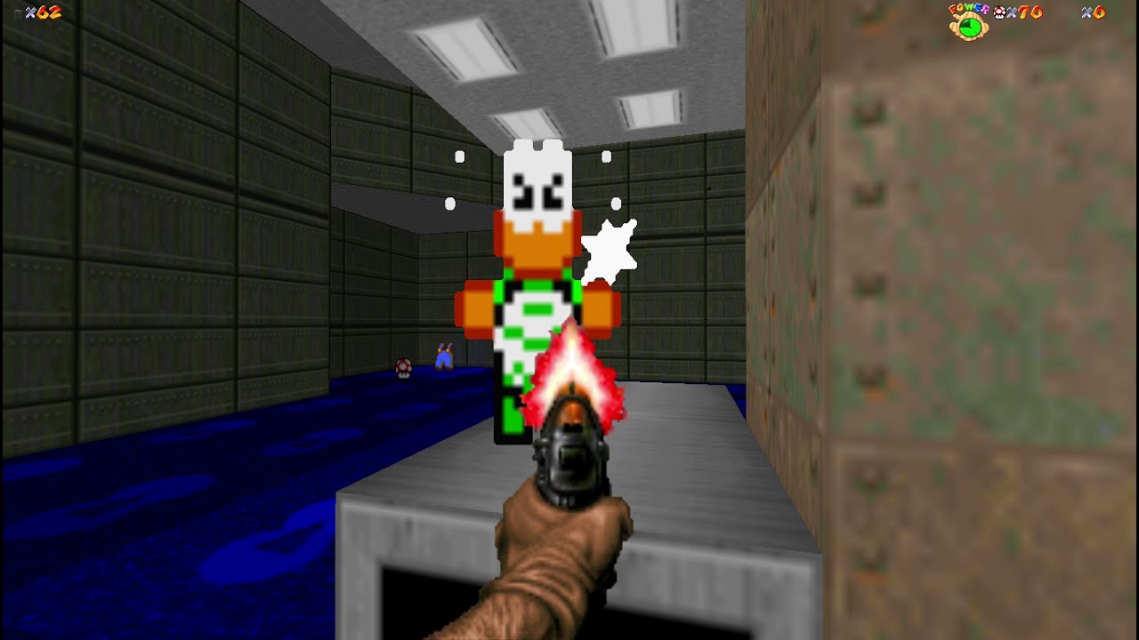 Doom Wads/Mods #157:Super DooM Mario Deluxe - YouTube