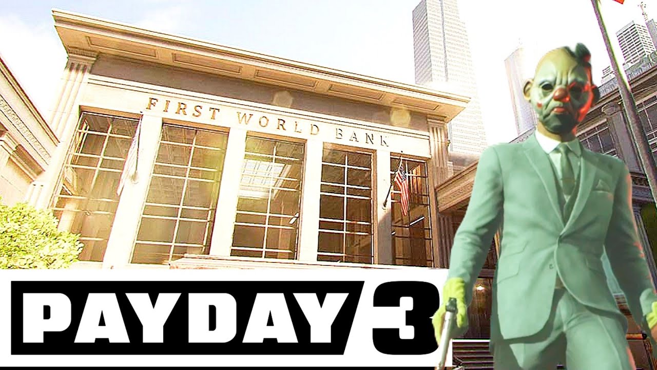 Payday 3 - THE FIRST WORLD BANK IS HERE *SOLO STEALTH* - YouTube