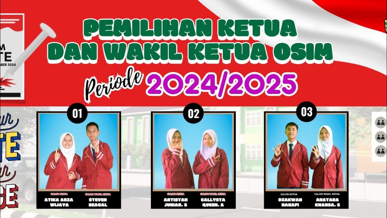 DEBAT PEMILIHAN KETUA DAN WAKIL KETUA OSIM PERIODE 2024/2025 MTsN 1 KOTA PADANG - YouTube