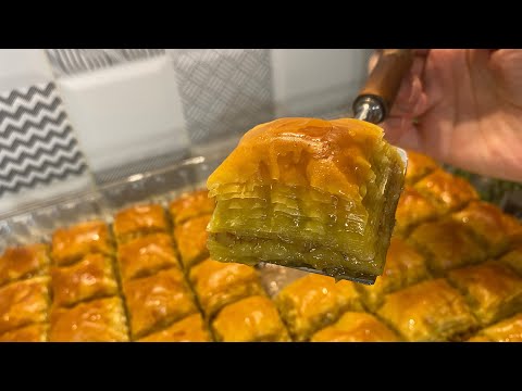 Hazır Yufkadan Cevizli Baklava Tarifi | Tam Ölçülü Bayram Baklavası Nasıl Yapılır? 