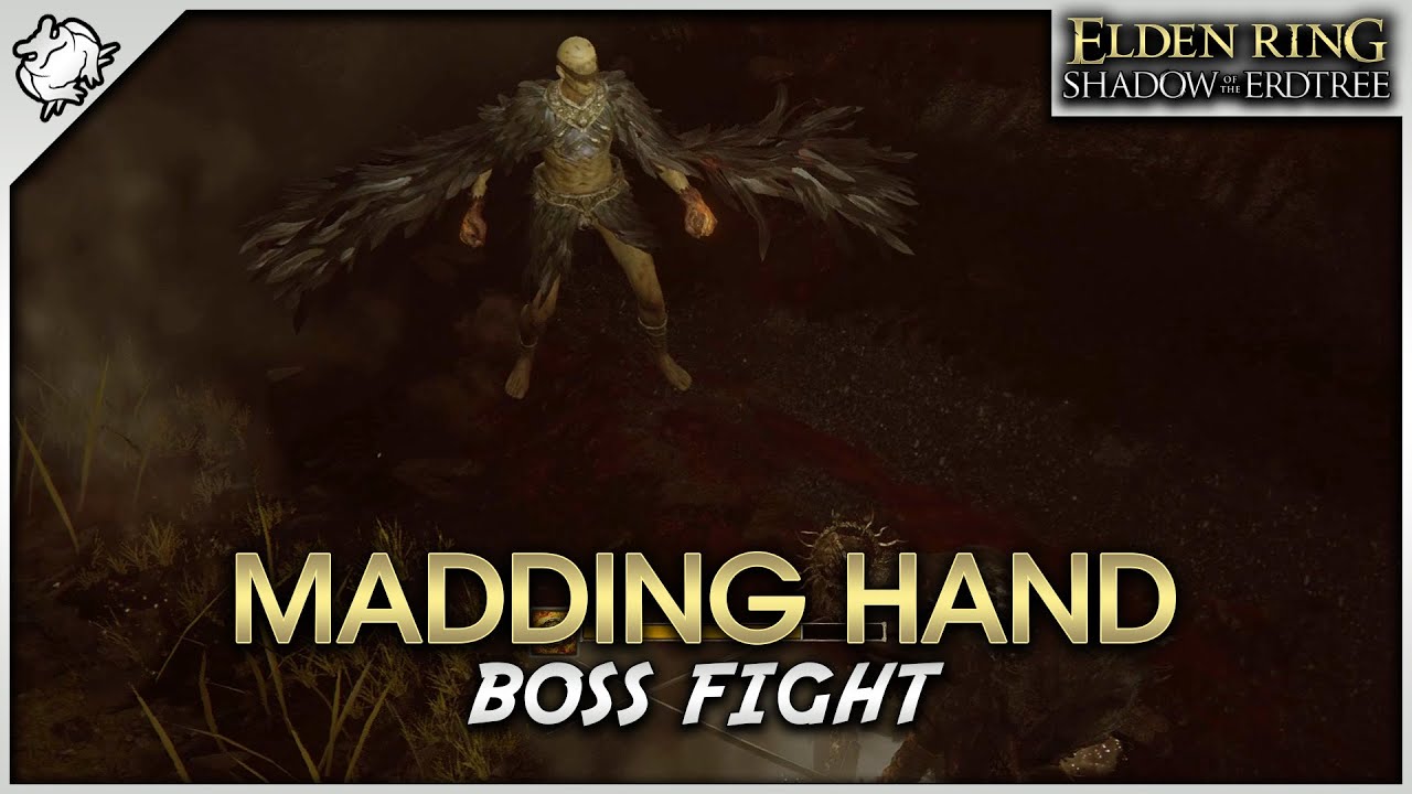 Elden Ring SotE DLC - Madding Hand Boss Fight - YouTube