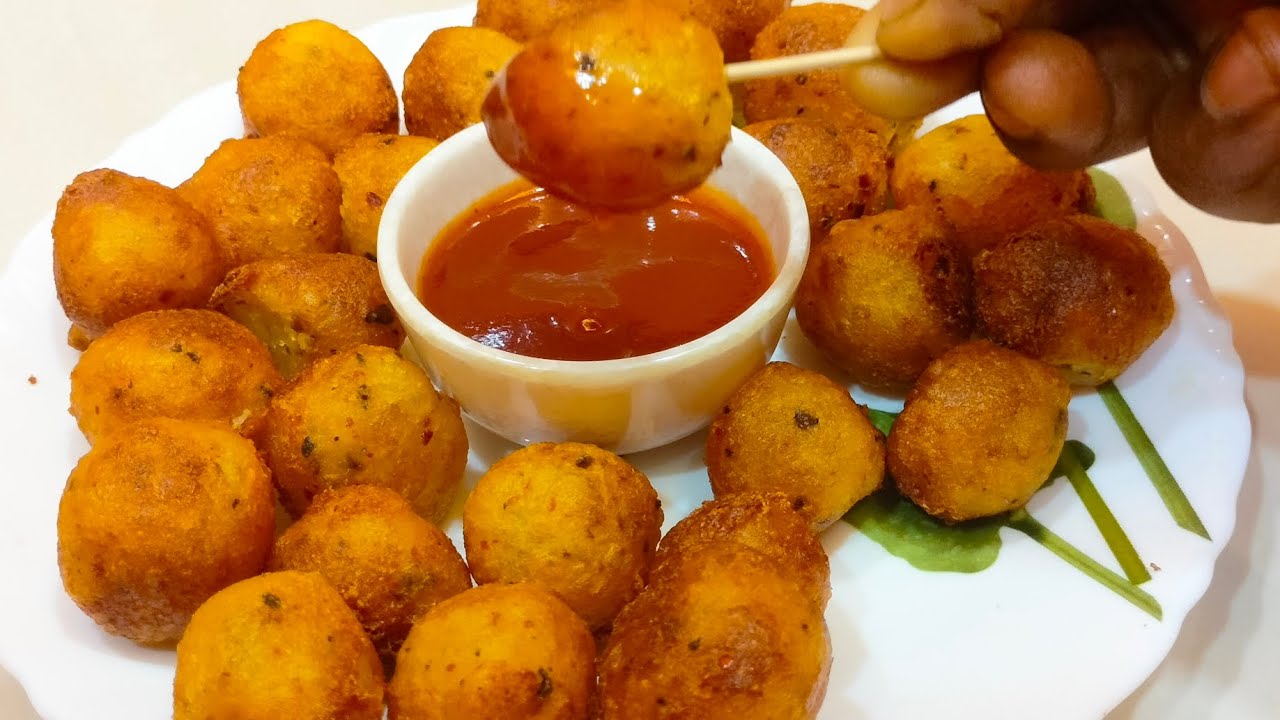 Crispy Potato Bytes Recipe! Potato Snacks recipes!Easy Snacks recipes ...