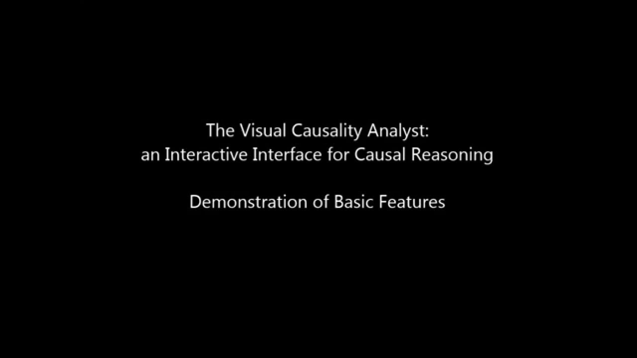 The Visual Causality Analyst - YouTube