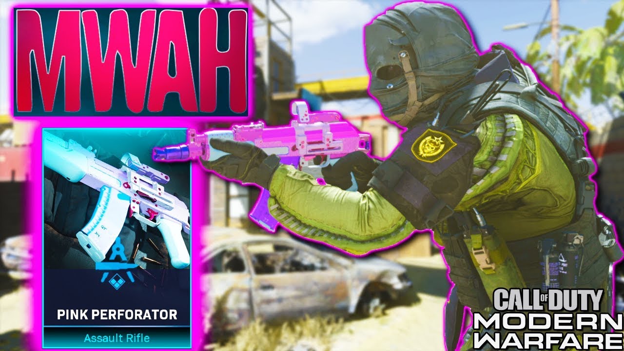 the NEW mini AK-47 In MODERN WARFARE! "PINK PERFORATOR" BLUEPRINT! (COD ...