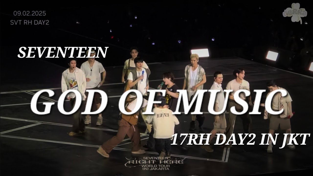 090225 SEVENTEEN - GOD OF MUSIC SVT RIGHT HERE IN JAKARTA DAY2 4K - YouTube