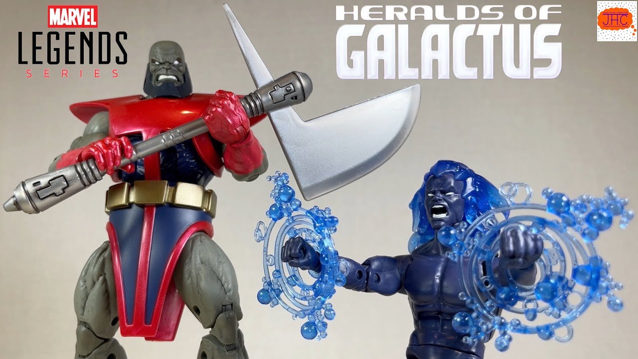 HERALDS OF GALACTUS! Terrax and The Fallen One Marvel Legends Action ...
