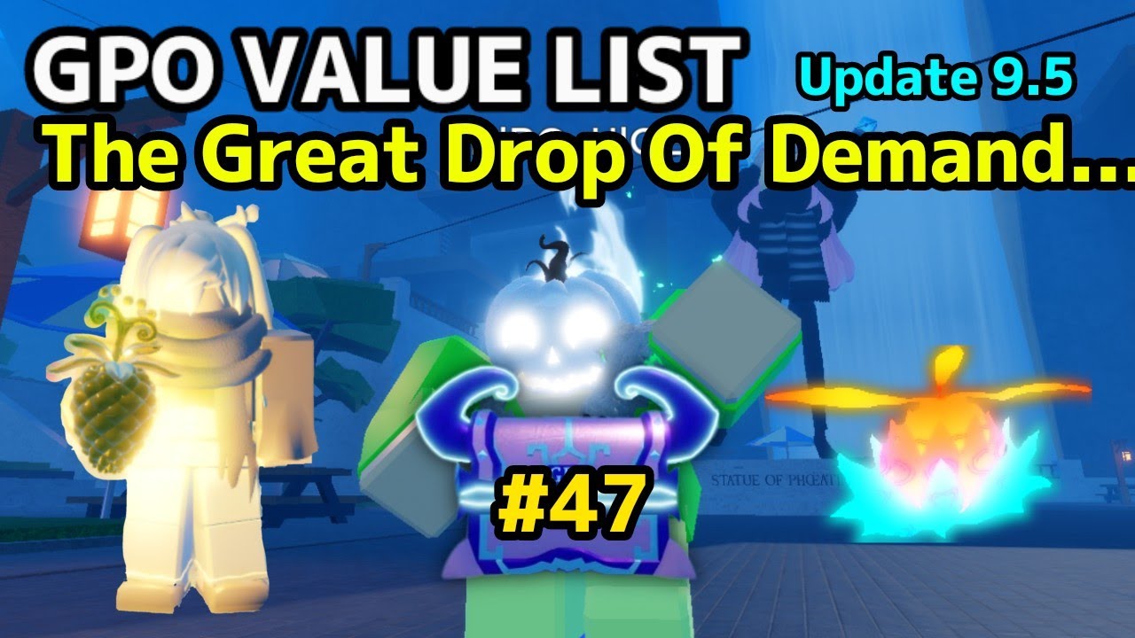 NEW GPO VALUE LIST UPDATE 9.5 #47 I FINALLY FOUND THE ACTUAL VALUE OF ...