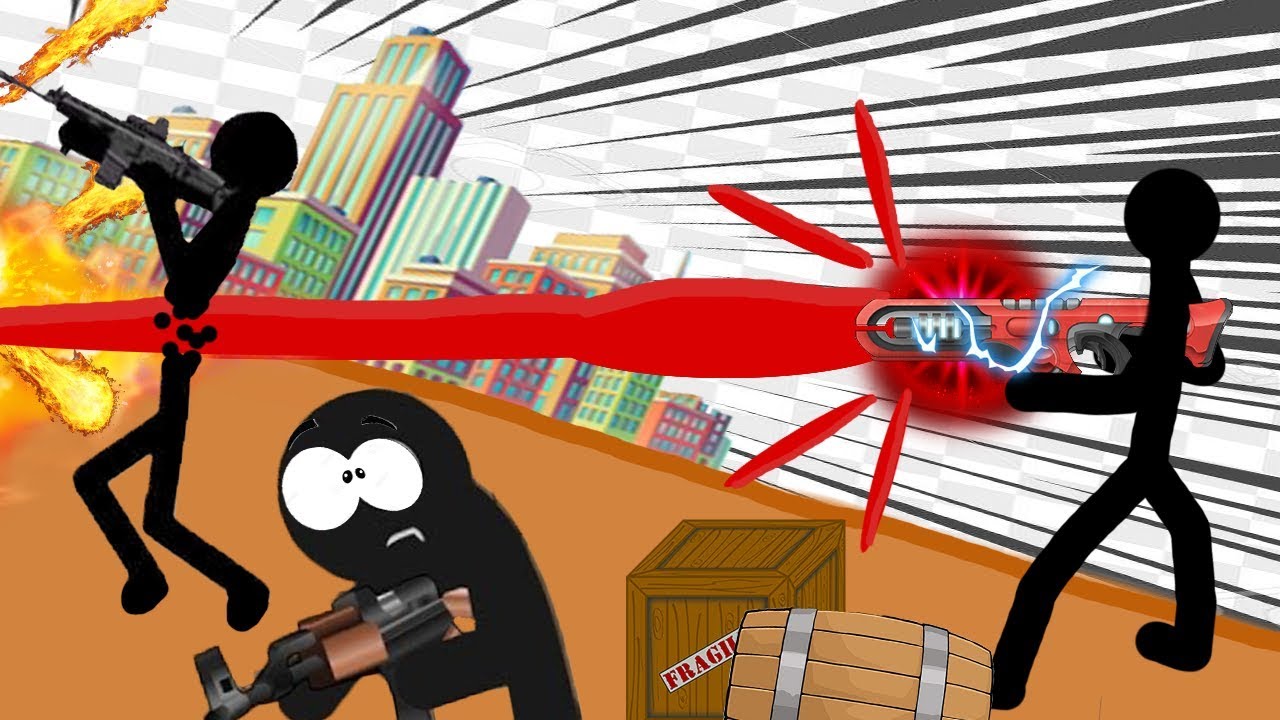 STICK FIGHT / ALL LEGENDARY GUNS (Stick Wars) / Stick Fight Funny ...