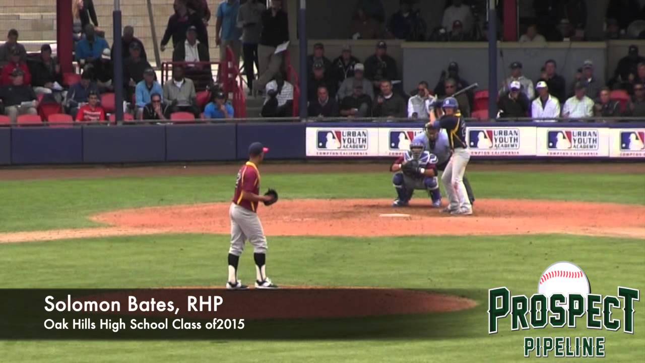 Solomon Bates Prospect Video, RHP, Oak Hills High School Class of 2015 ...