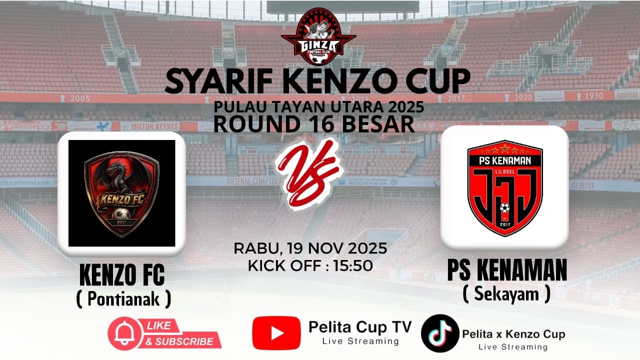 KENZO FC VS PS KENAMAN - YouTube