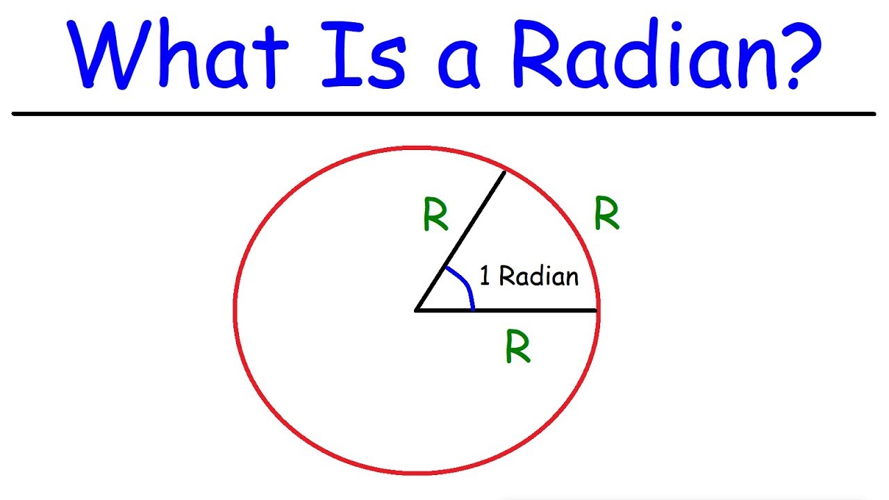 Trigonometry What Exactly Is A Radian YouTube Trigonometry What Exactly Is A Radian YouTube
